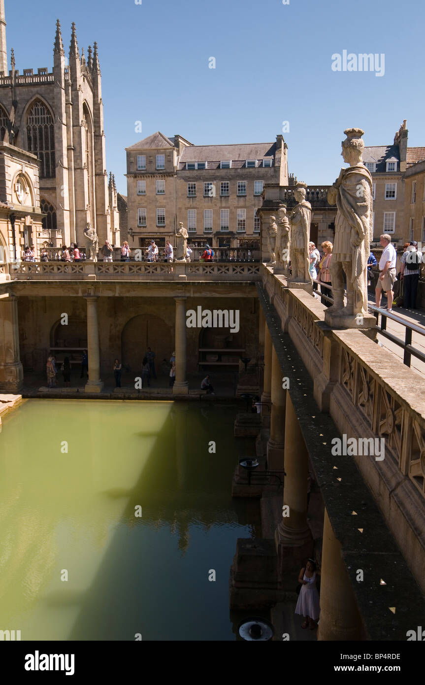 Roman Baths at Bath Somerset England UK Stock Photo - Alamy