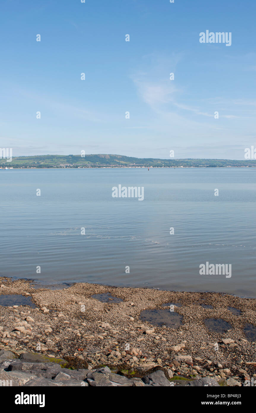 Belfast Lough as viewed from Holywood County Down Stock Photo - Alamy