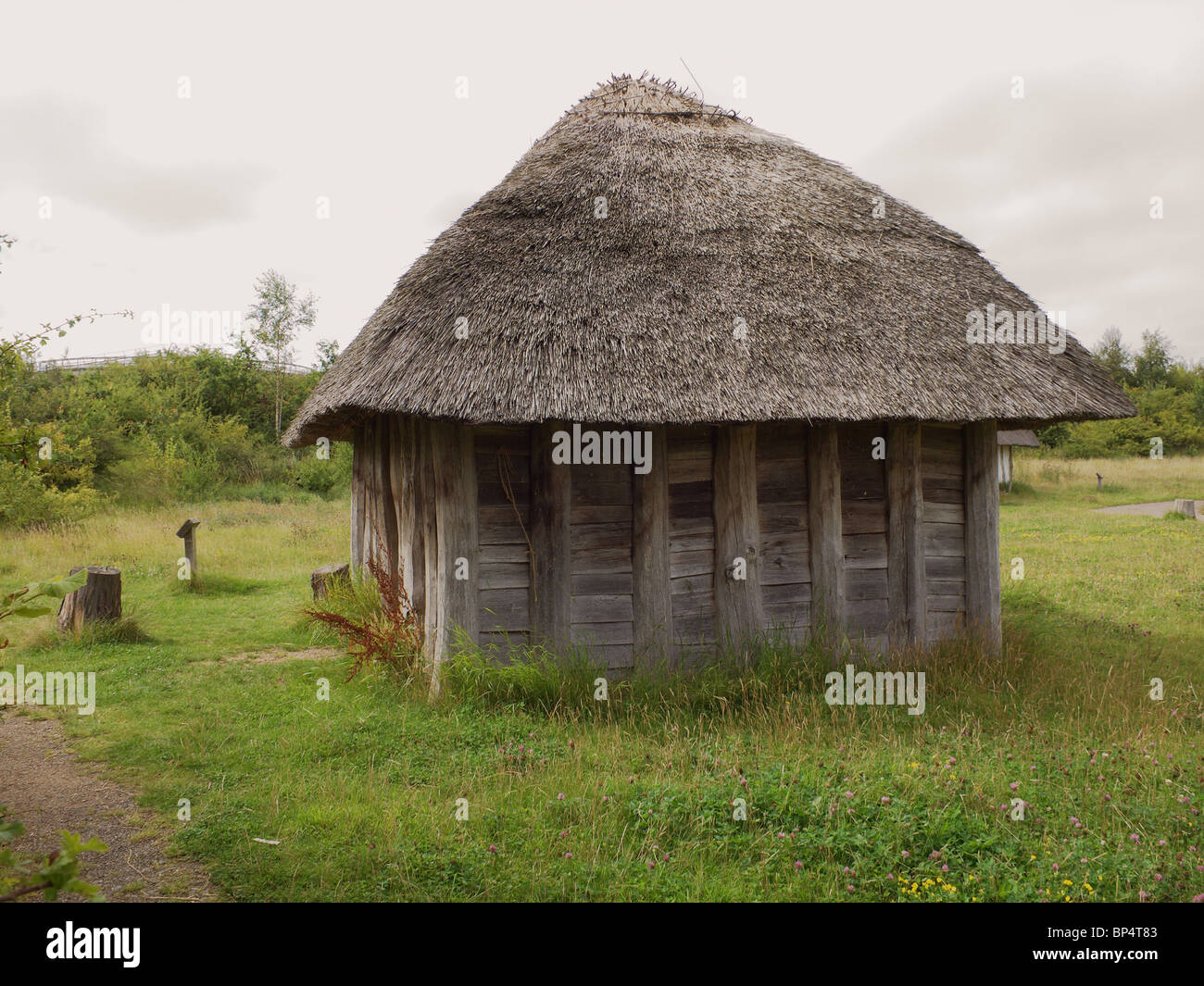 A wooden medieval monastic workshop at The Museum of Early Medieval ...