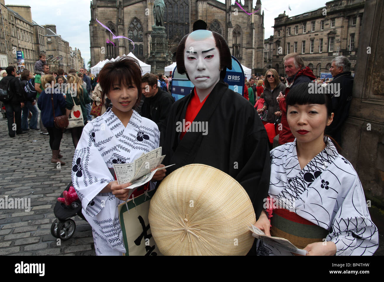 The Edinburgh Festival Fringe (The Fringe)Japanese contributors Stock Photo - Alamy