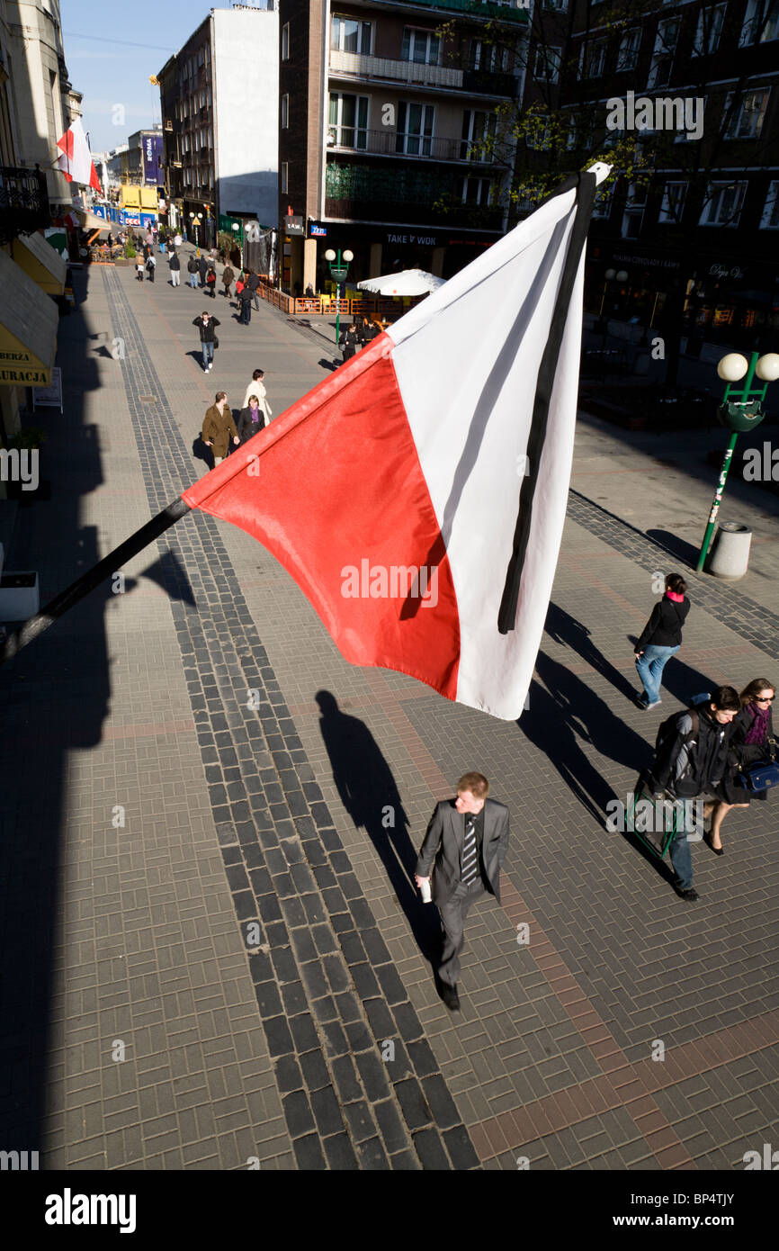 Warsaw city flag hi-res stock photography and images - Alamy
