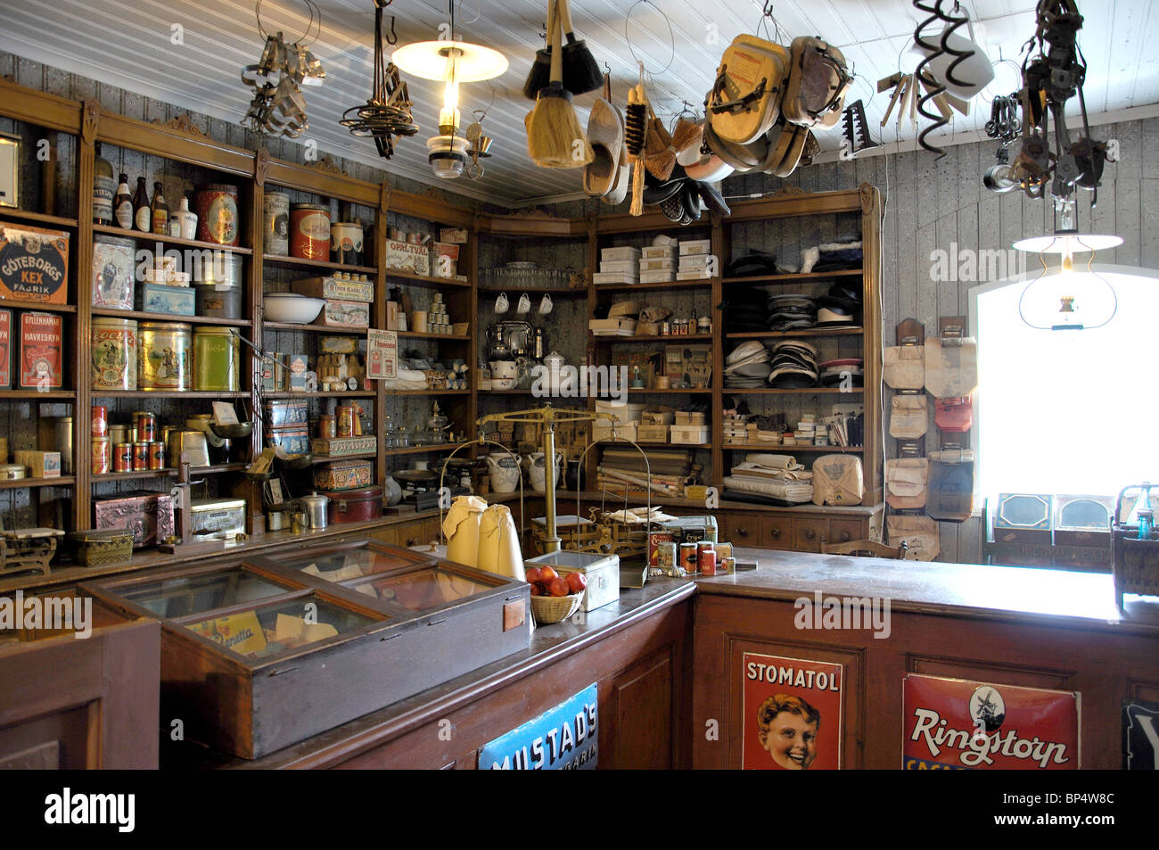General Store from 1900, Gotlands Museum, Visby, Gotland Municipality ...