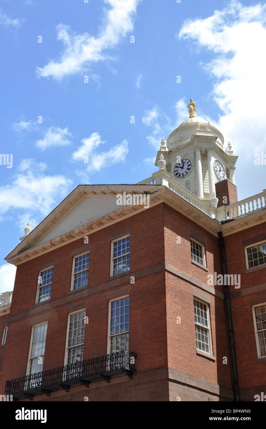 Old historic city hall, Hartford, Connecticut, New England, USA Stock ...
