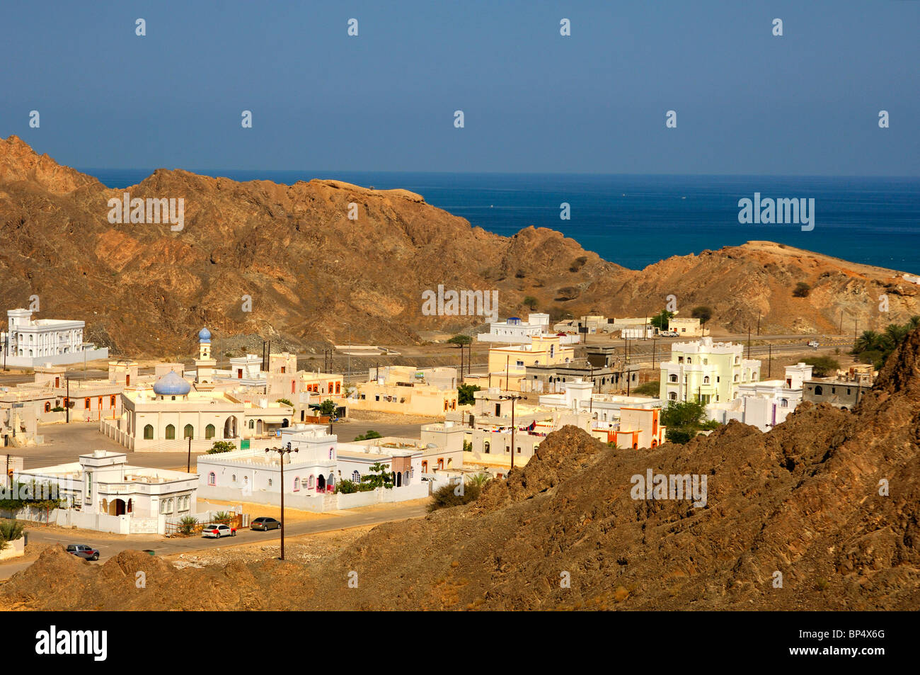 The municipality of Al Bustan nestled between the shores of the Gulf of ...