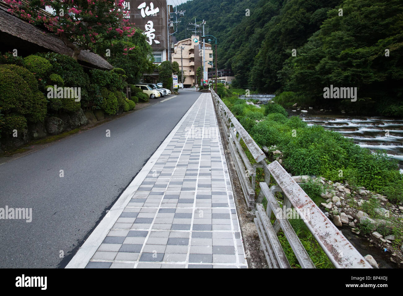 Hakone Taki-Dori or "Waterfall Street" is the main drag of hot spring ...