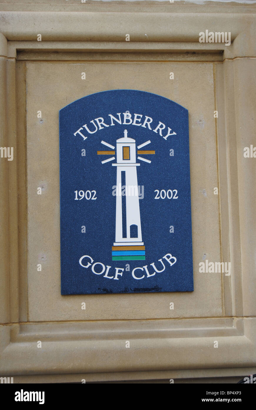 Turnberry Golf Club - Crest Stock Photo - Alamy