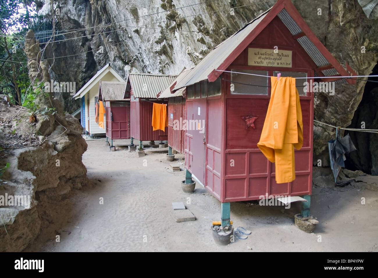 houses of monks Stock Photo - Alamy