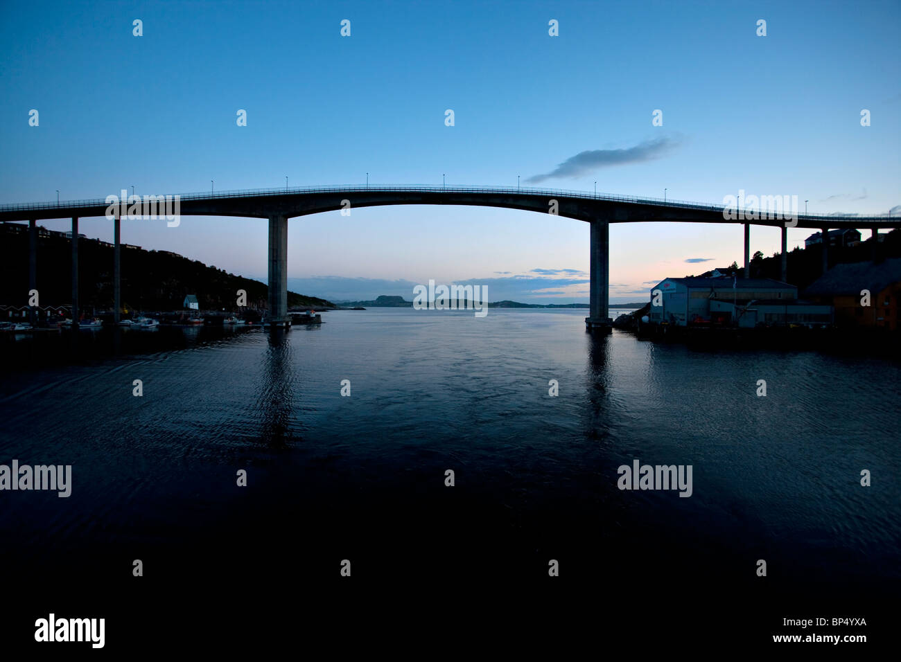 bridge at Kristiansund Norway Stock Photo - Alamy