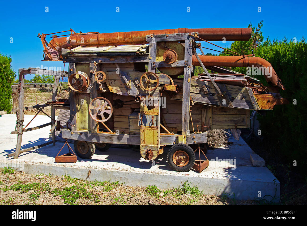 Almond nut harvester hi-res stock photography and images - Alamy
