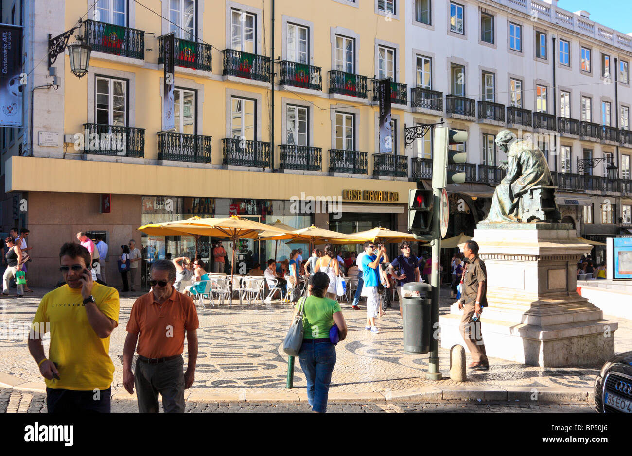 Largo do chiado lisboa hi-res stock photography and images - Alamy