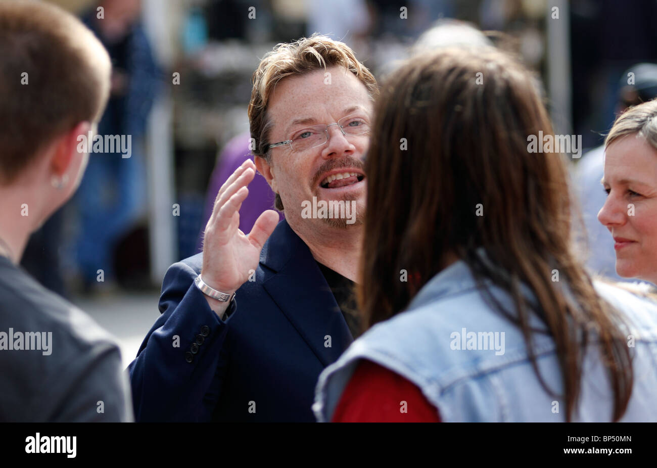 Eddie Izzard in Nottingham city centre to support local labour ...
