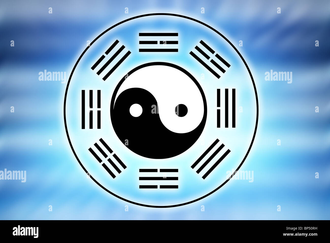 Yin Yang Bagua Illustration High Resolution Stock Photography and ...