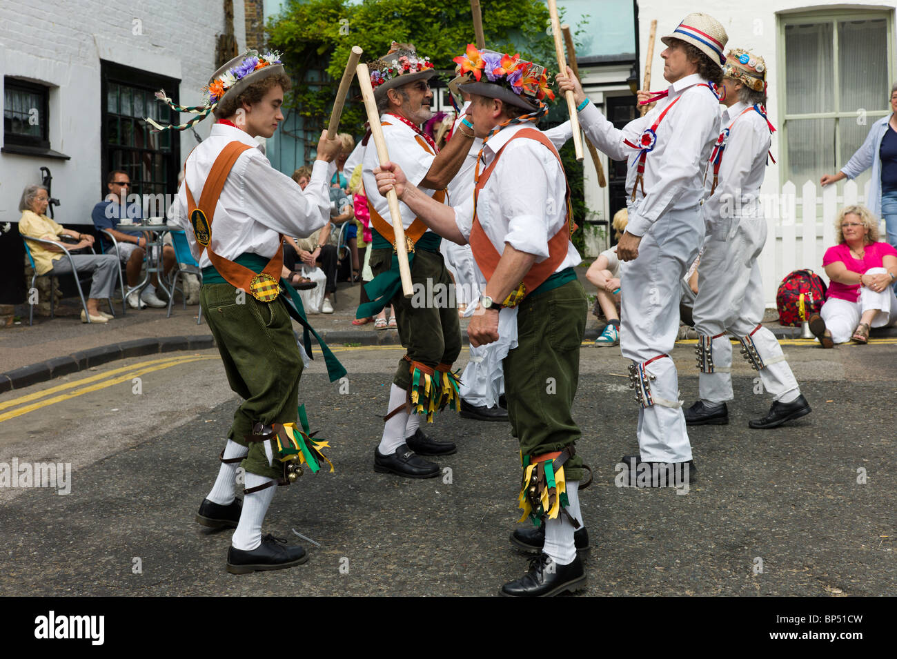 Morris dancing sticks hi-res stock photography and images - Alamy