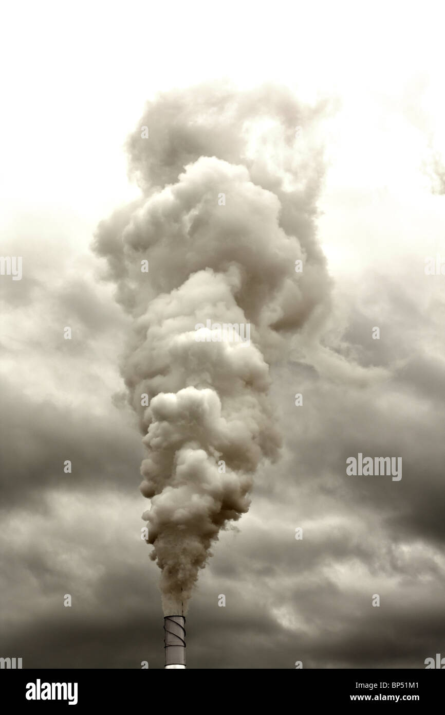 Smoke isolated on white Stock Photo - Alamy