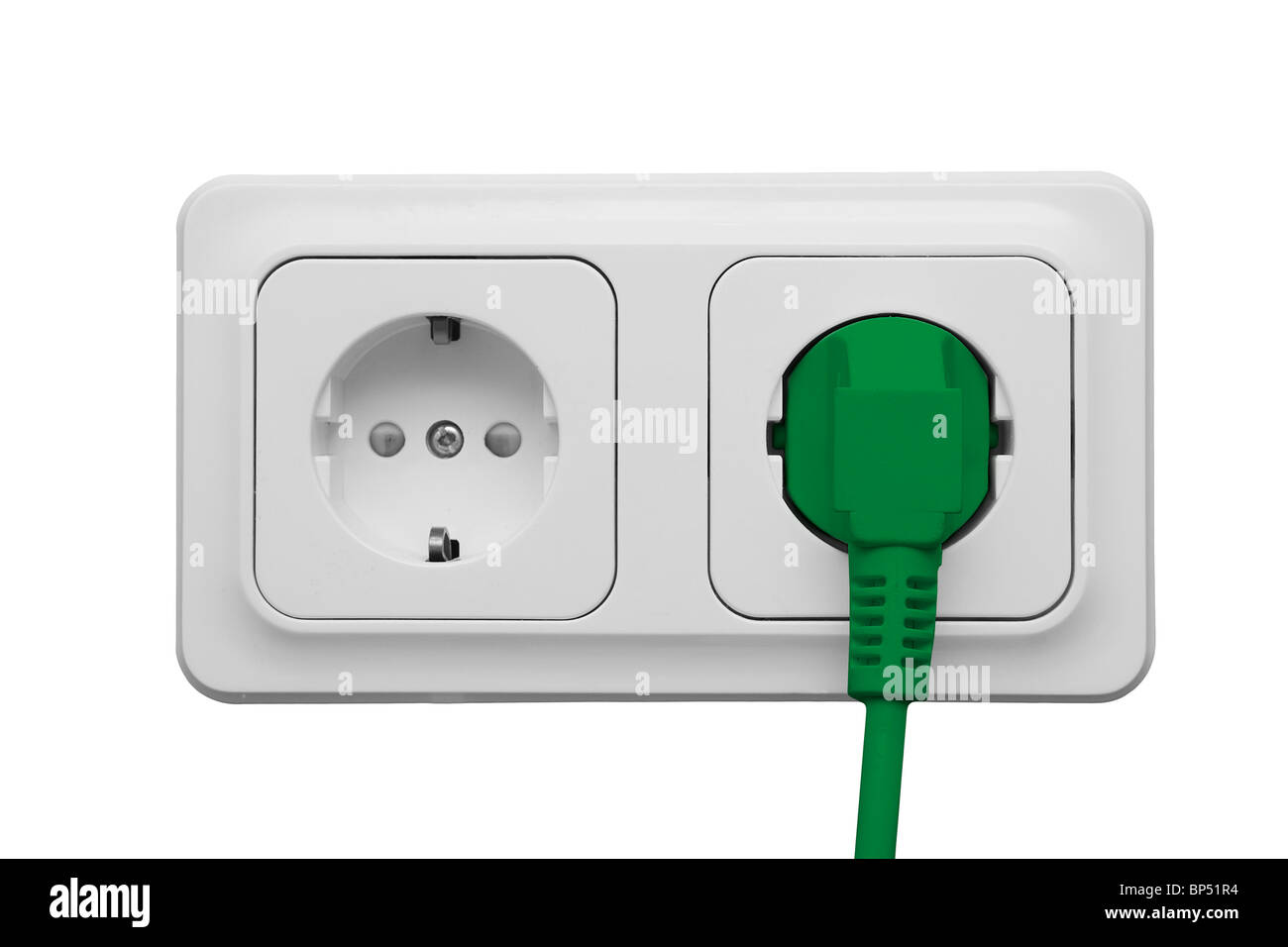 Twin plug Cut Out Stock Images & Pictures - Alamy