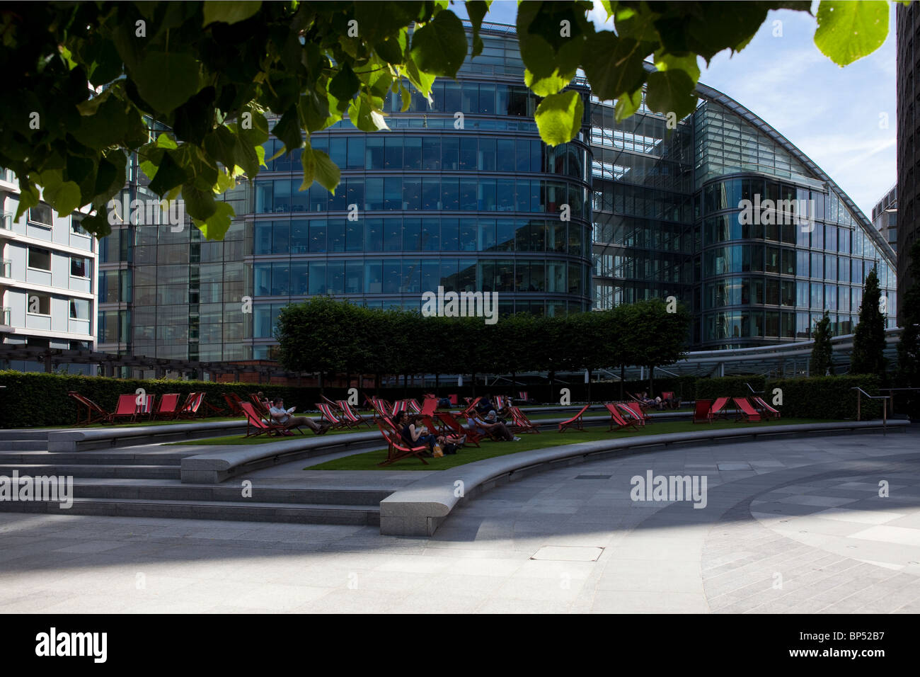 Situated on the upper level of Cardinal Place is this recreation area ...