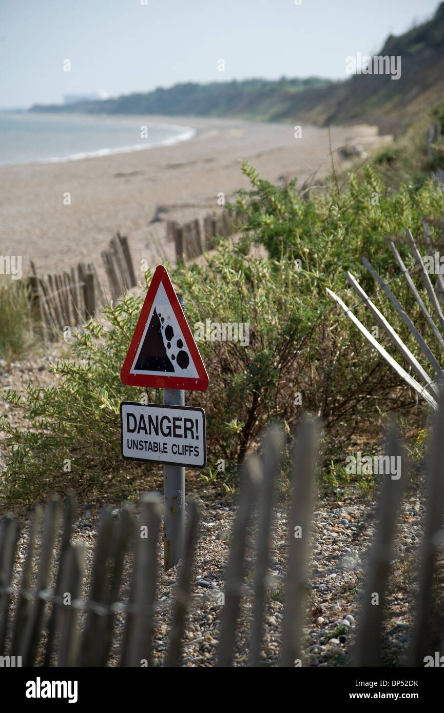 Dunwich coast erosion hi-res stock photography and images - Alamy