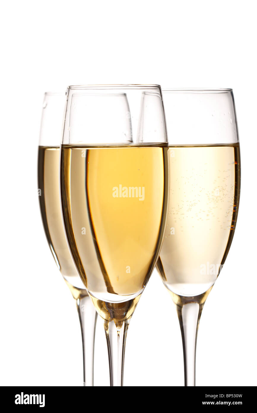 Toast glass champagne champagne Cut Out Stock Images & Pictures - Alamy