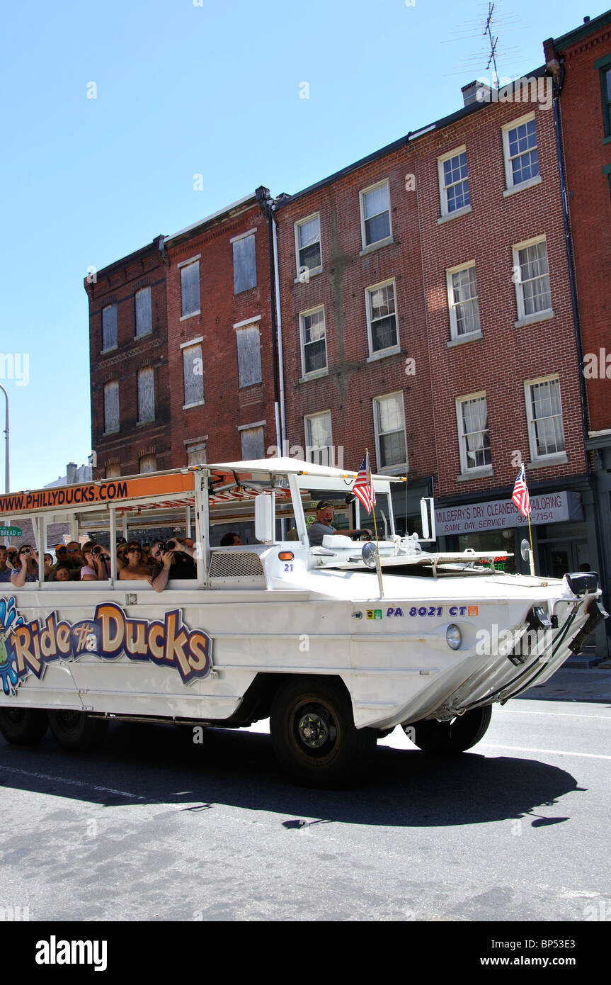 Ride the Ducks tour, Philadelphia, Pennsylvania, USA Stock Photo - Alamy