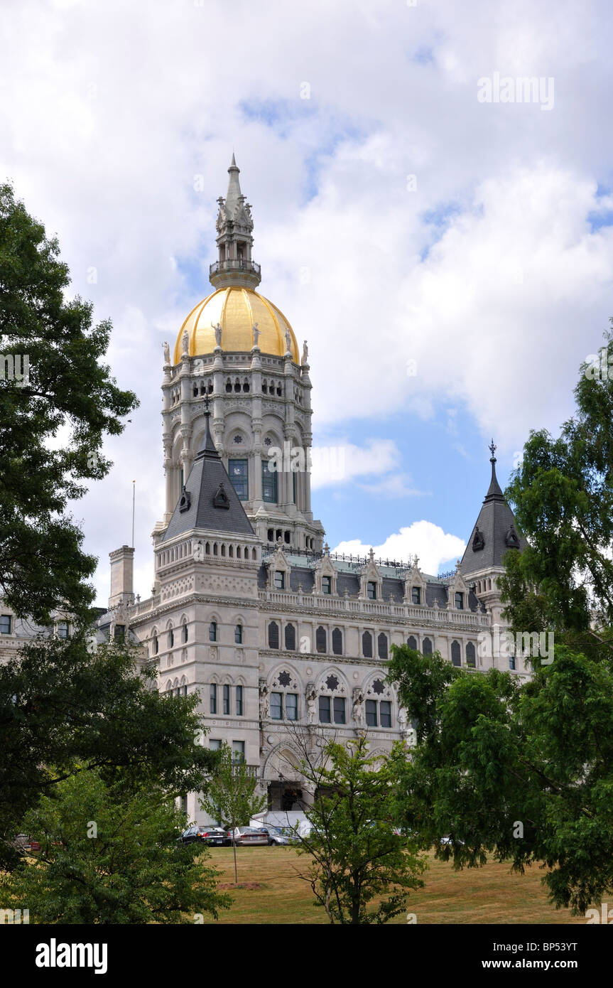 State Capitol building, Hartford, Connecticut, USA Stock Photo - Alamy