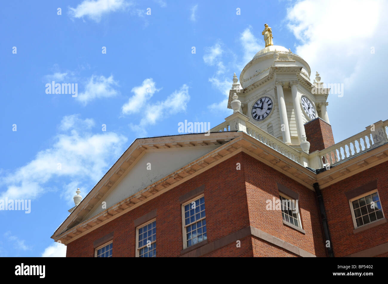 Old historic city hall, Hartford, Connecticut, New England, USA Stock ...
