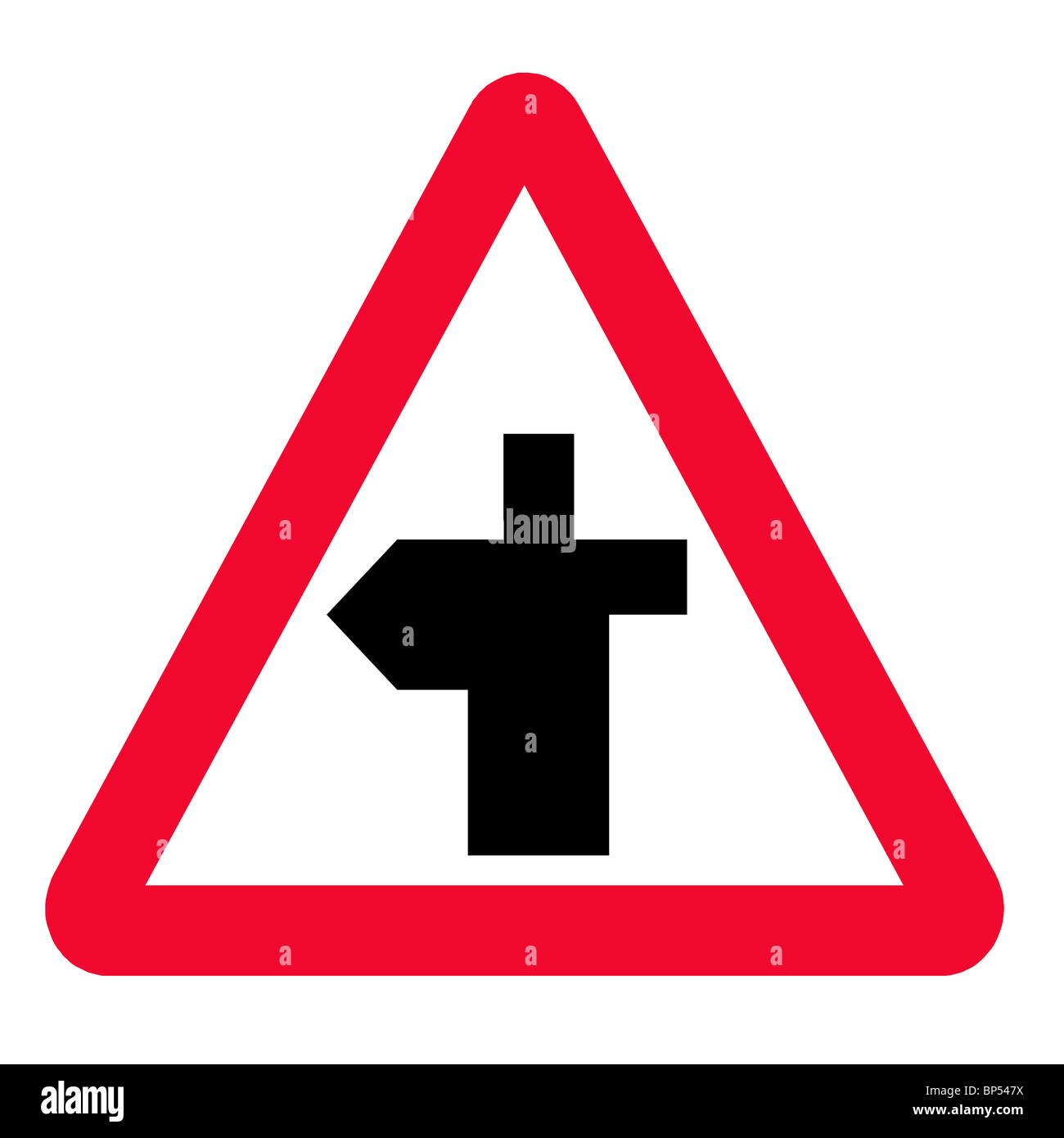 Uk road sign crossroads junction hi-res stock photography and images ...