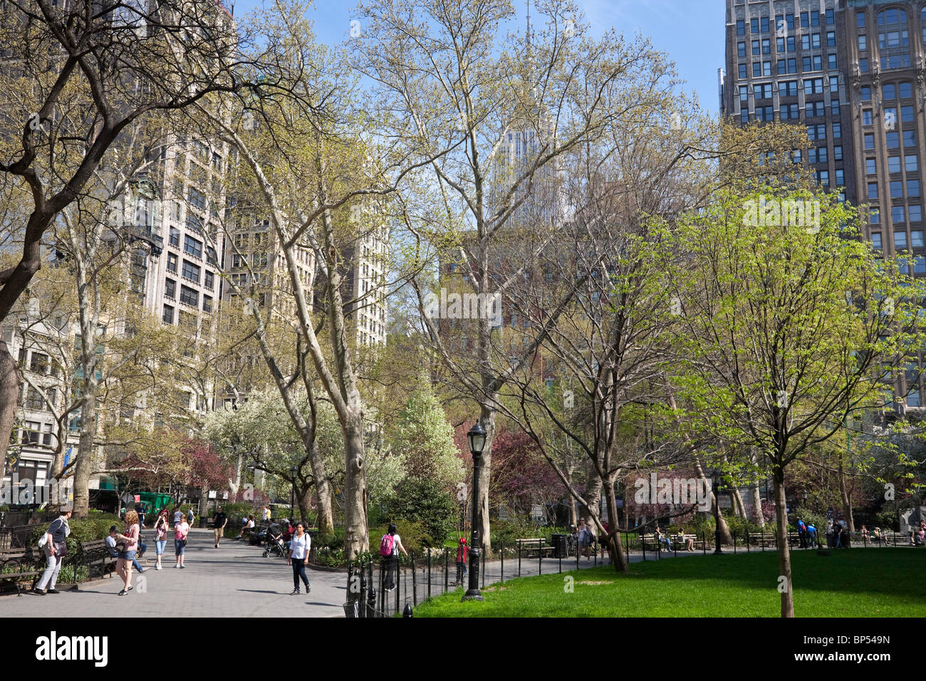 Springtime, Madison Square Park, NYC Stock Photo - Alamy