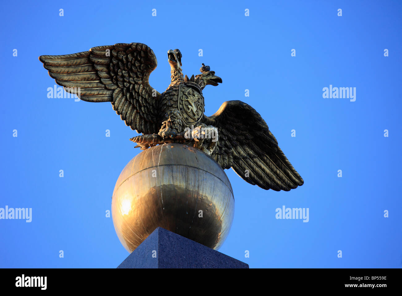 Finland, Helsinki, Emperor Alexander Column Stock Photo - Alamy
