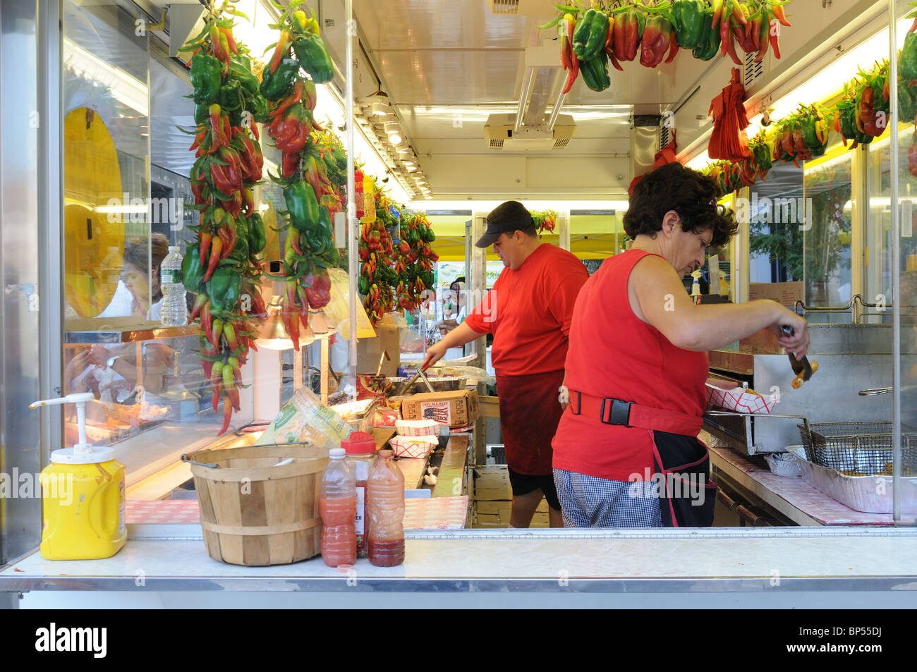 Food fair street hi-res stock photography and images - Alamy
