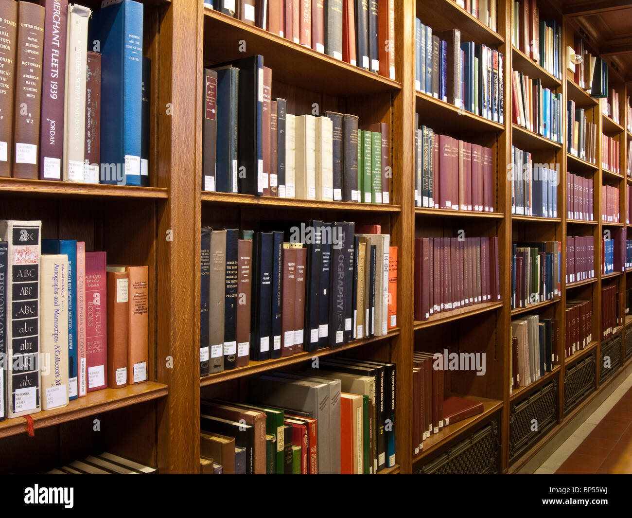 Interior of New York Public Library, 5th Avenue, NYC Stock Photo - Alamy