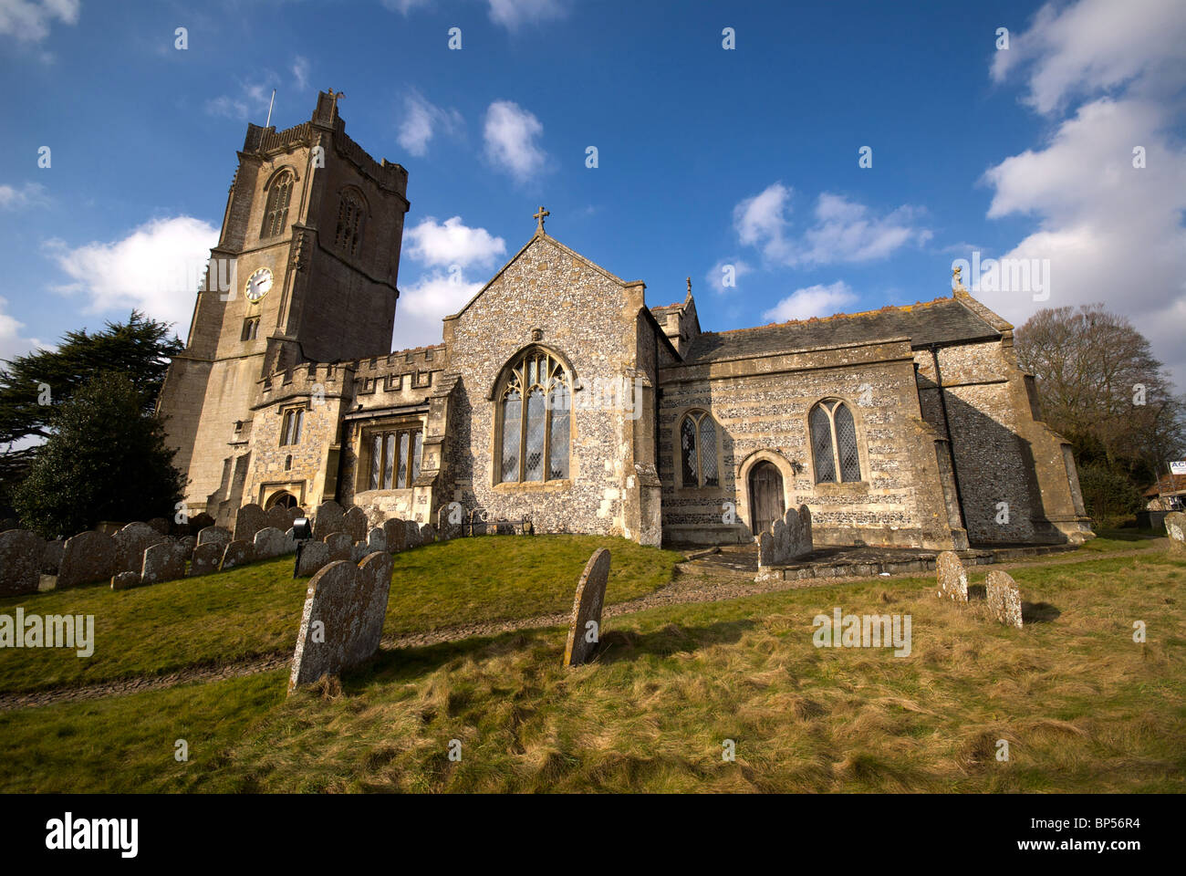 Aldbourne Parish Church Wiltshire UK Stock Photo - Alamy