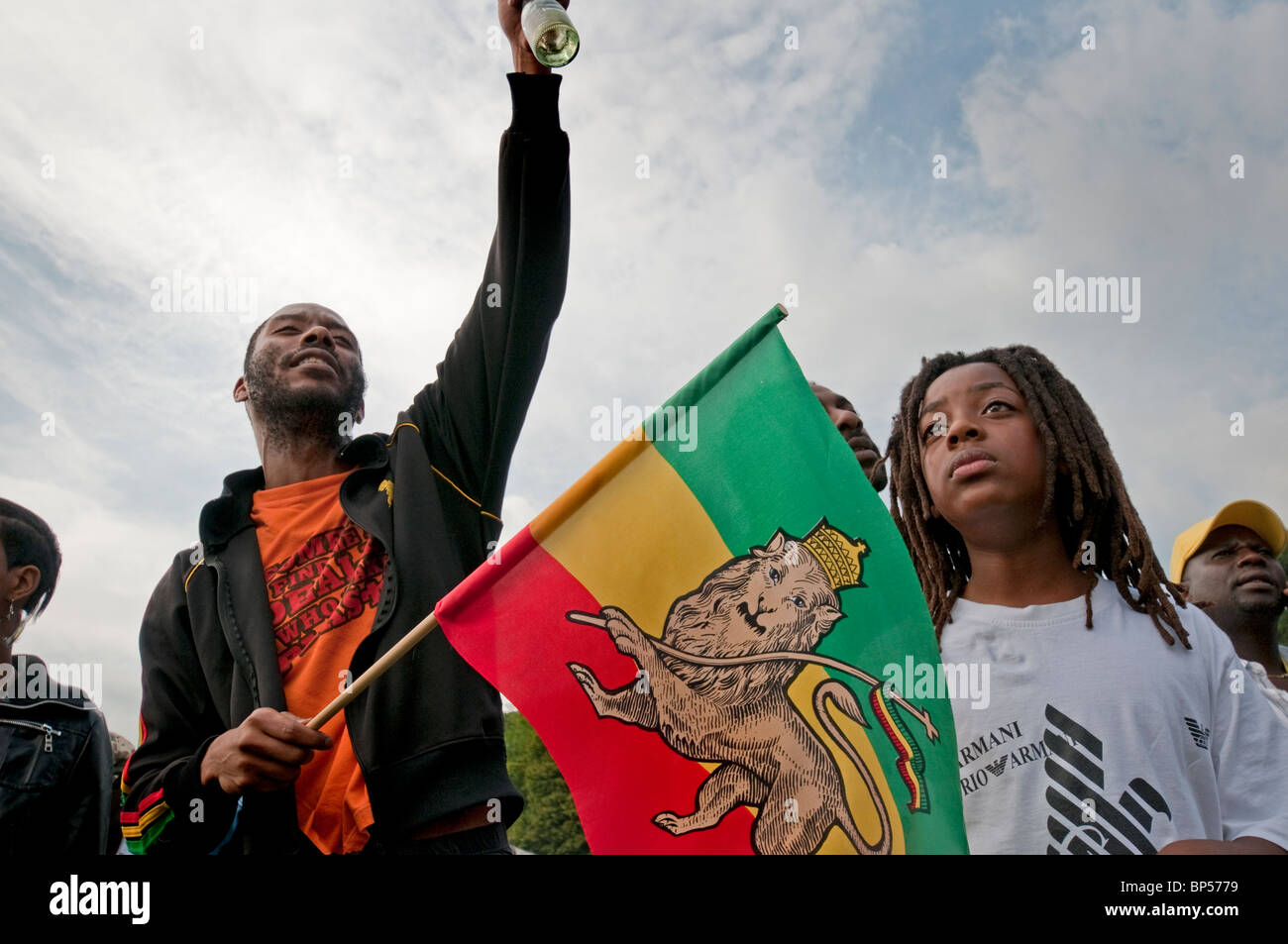 Rastafarian flag lion hi-res stock photography and images - Alamy