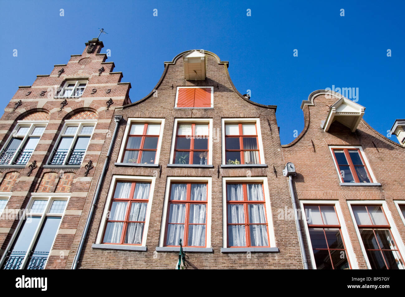 Old classical Dutch houses Stock Photo - Alamy
