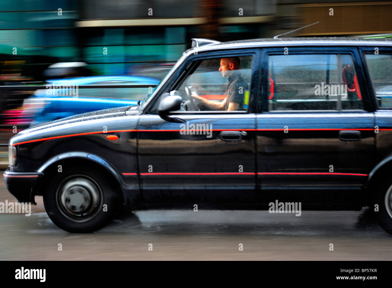Driving blur urban street london hi-res stock photography and images ...