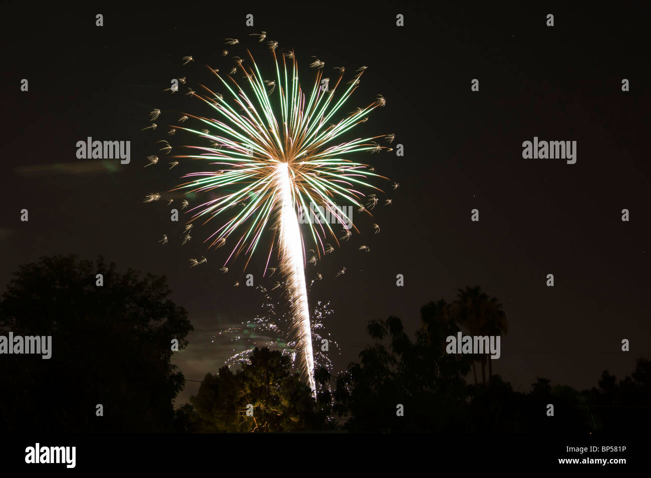 Independence Day Fireworks Stock Photo - Alamy