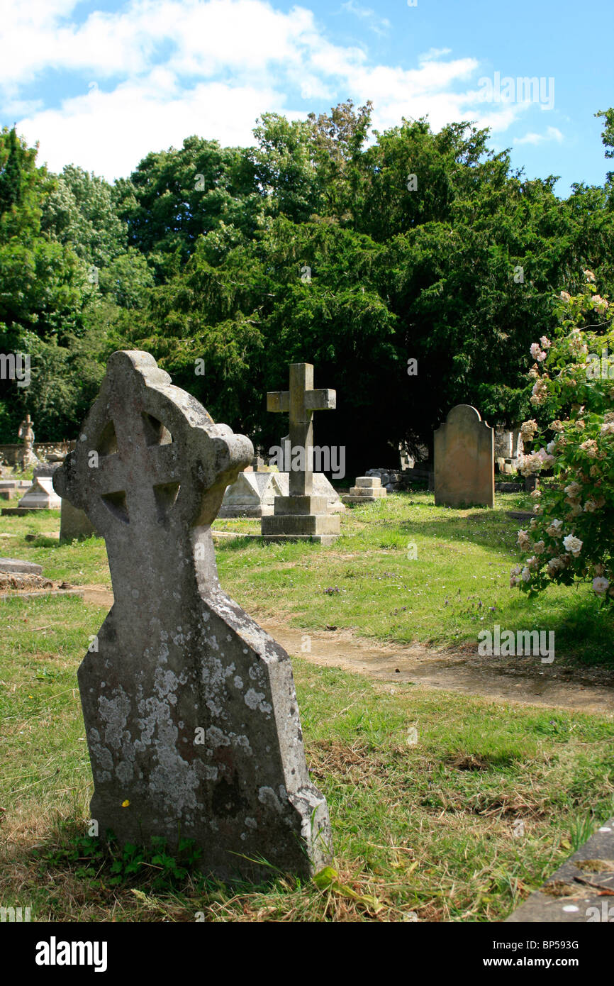 The graveyard at St Martin in Canterbury oldest English church in ...