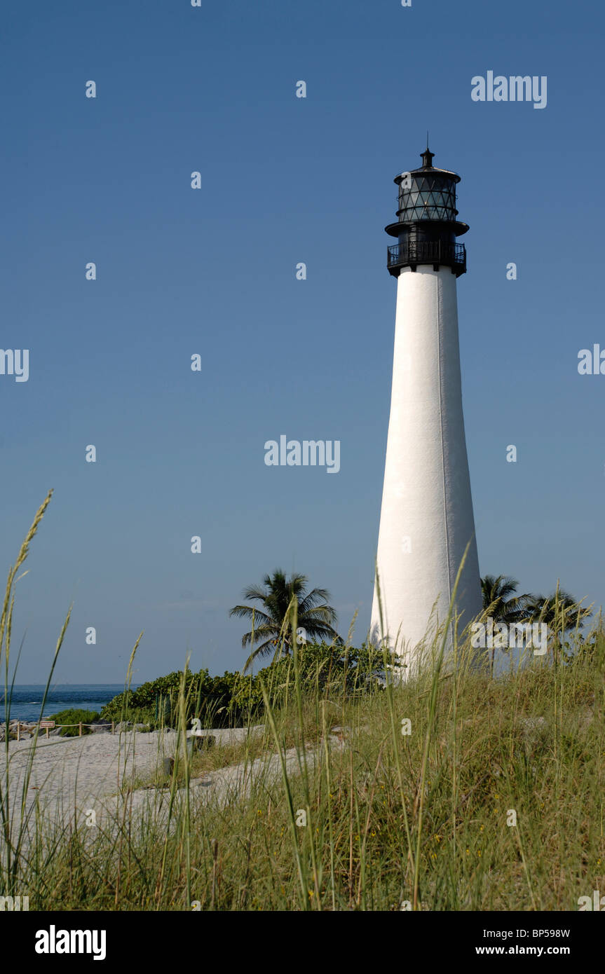 The Lighthouse at Bill Baggs Cape Florida State Park in Key Biscayne ...