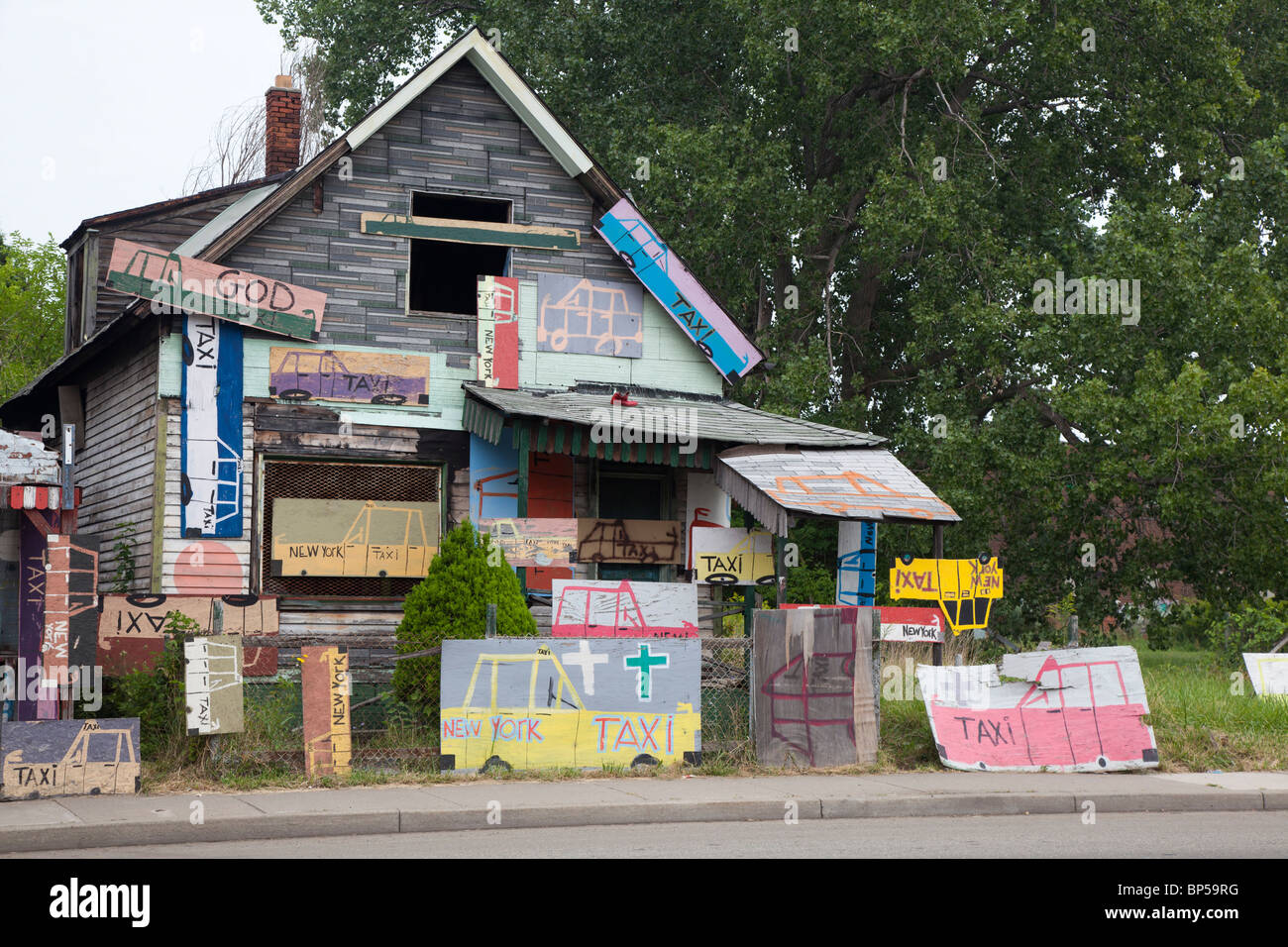 Heidelberg Street Art Project in Detroit Stock Photo - Alamy