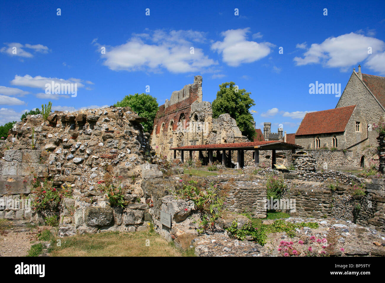 St augustines abbey hi-res stock photography and images - Alamy