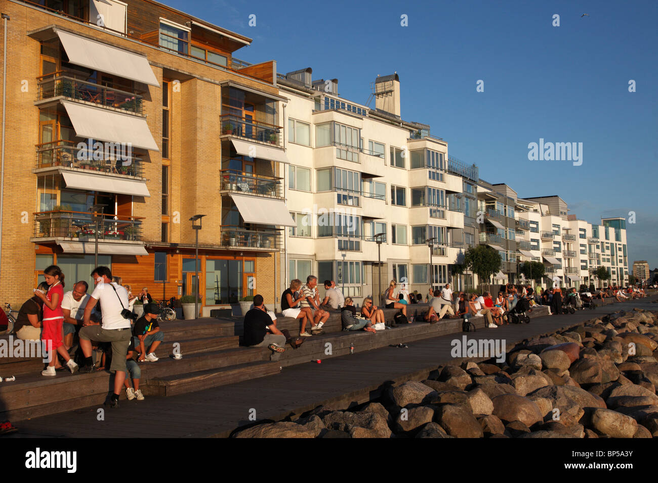 Sweden, Malmö, Malmo, Västra Hamnen district, people Stock Photo - Alamy
