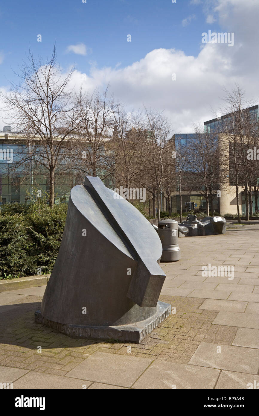 The Ankle sculpture by Sir Eduardo Paolozzi, Edinburgh Stock Photo - Alamy