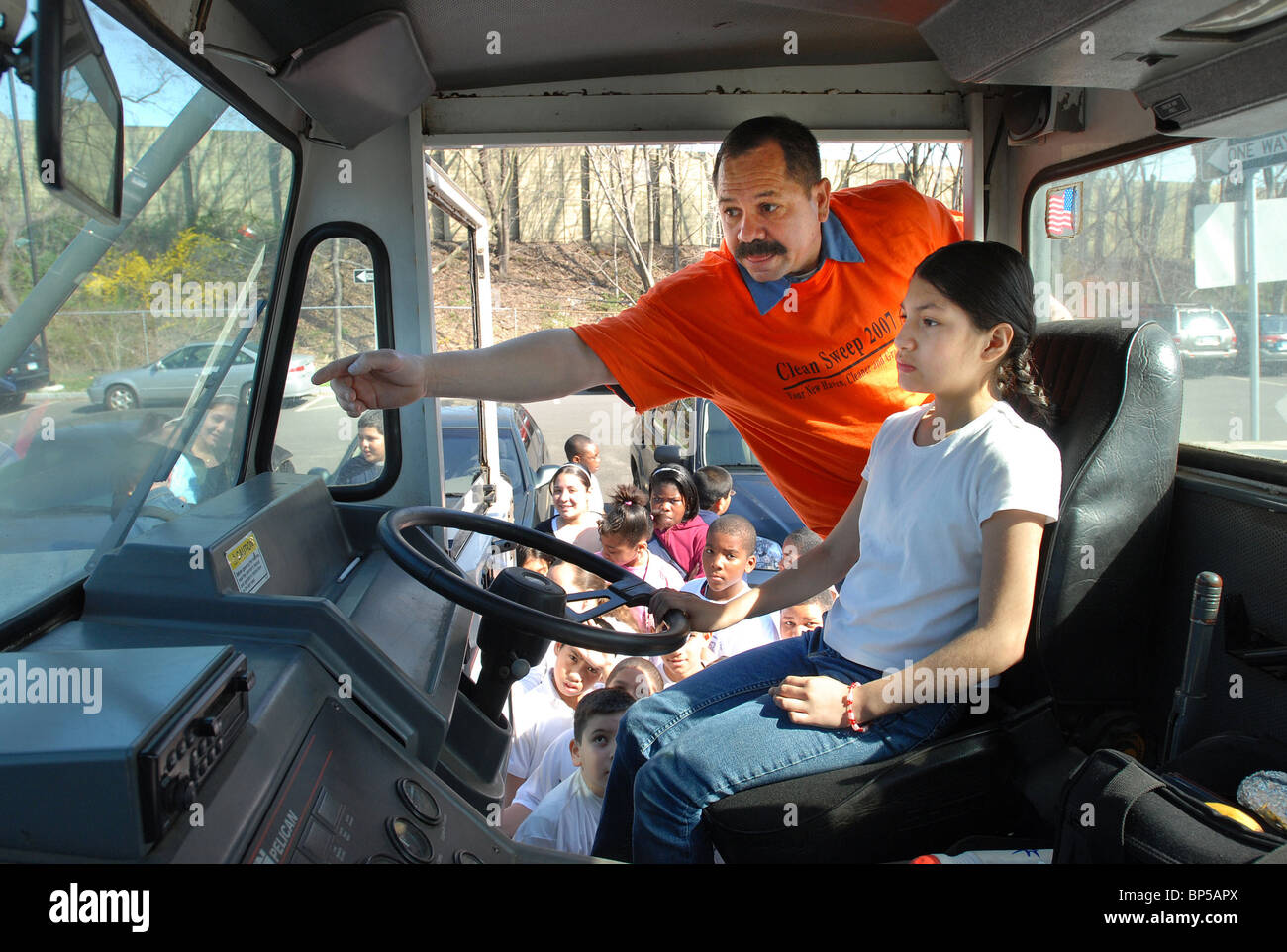 Children sweeping school hi-res stock photography and images - Alamy