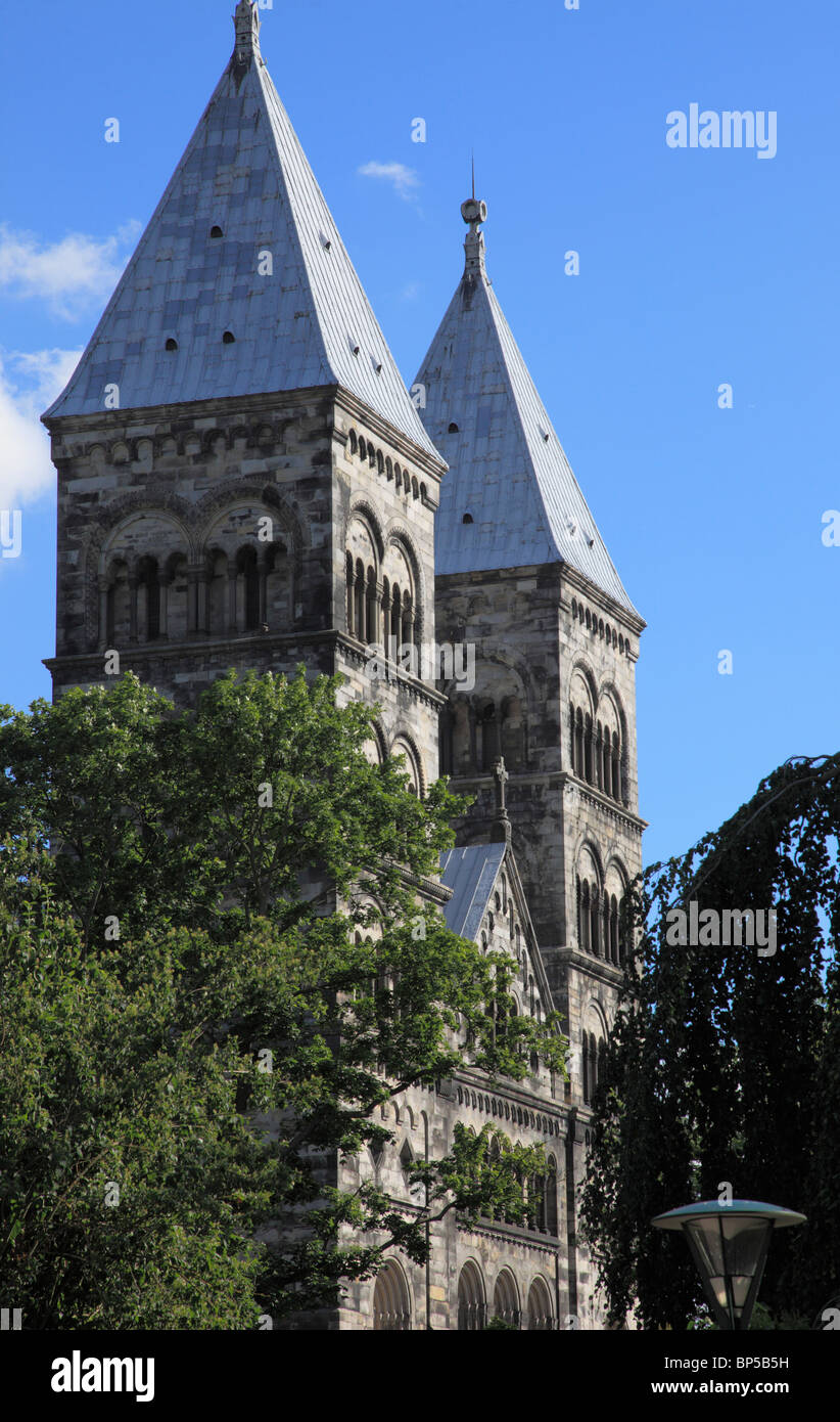 Sweden, Lund, Cathedral, Domkyrkan Stock Photo - Alamy