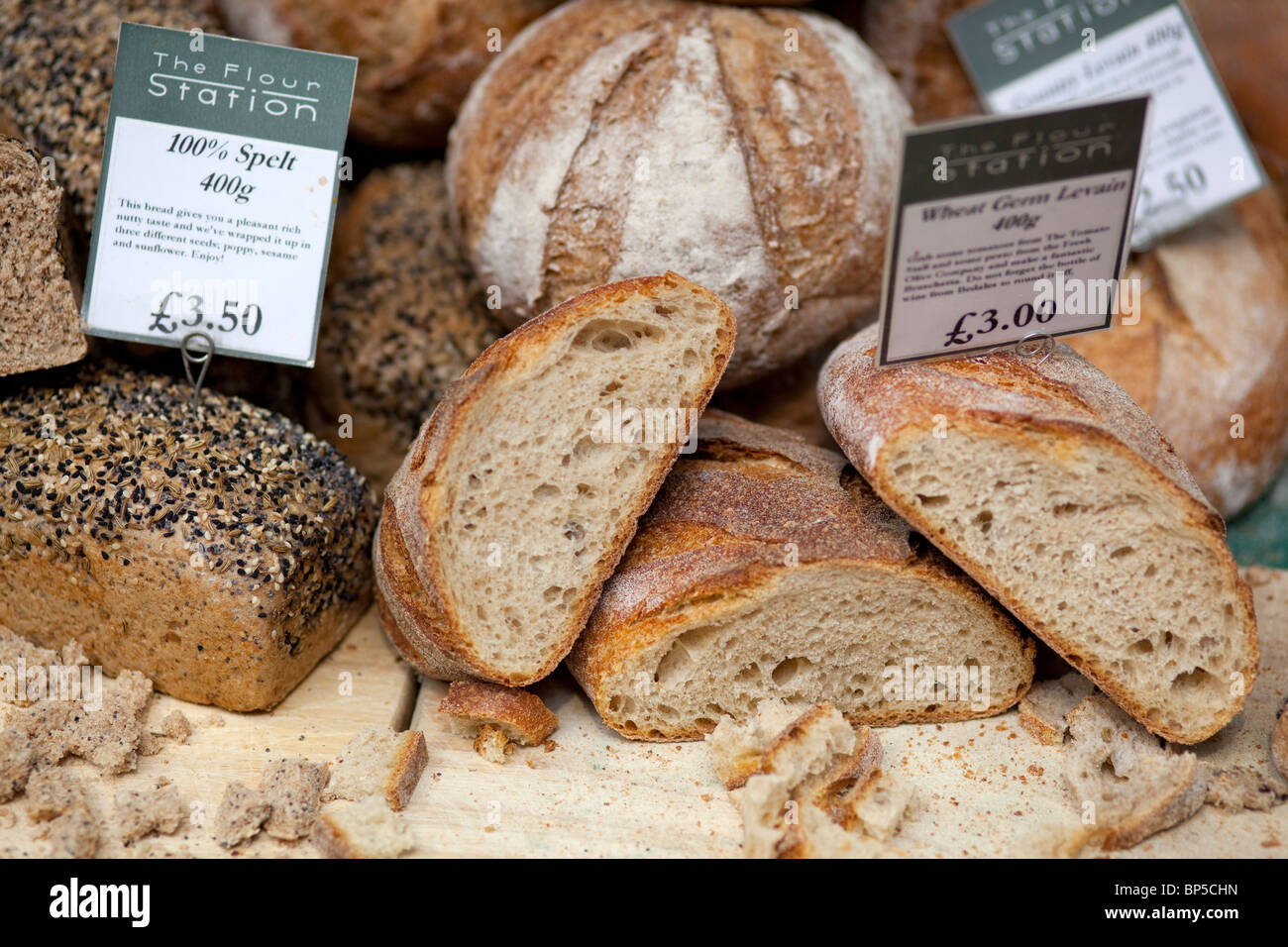 Borough market london bread hi-res stock photography and images - Alamy