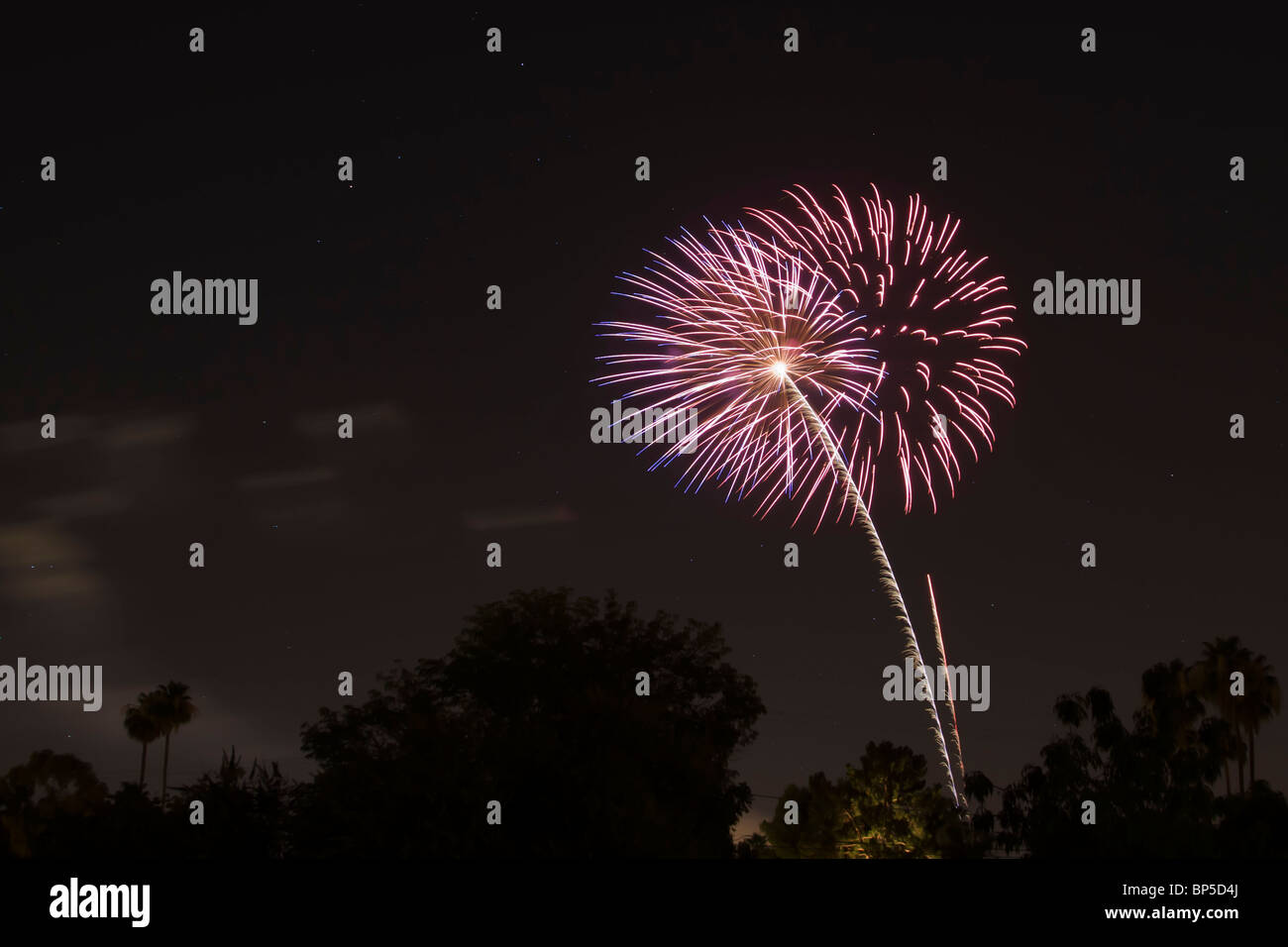Independence Day Fireworks Stock Photo - Alamy