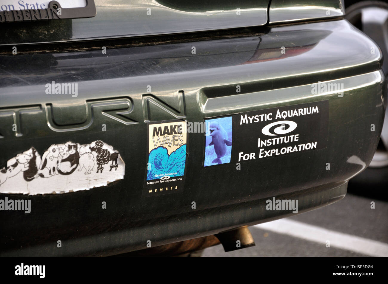 Environmental car sticker hi-res stock photography and images - Alamy