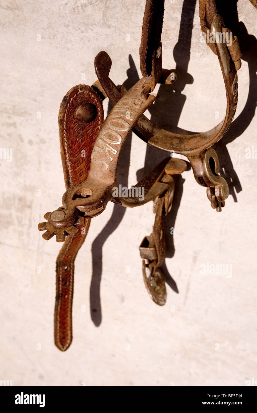 Rodeo spurs hi-res stock photography and images - Alamy