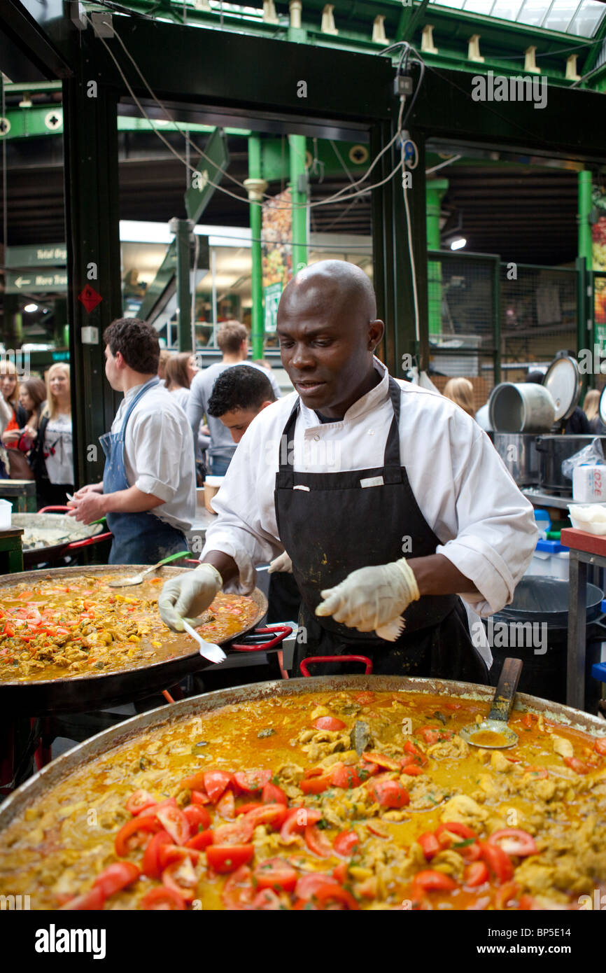 Borough market food stall hi-res stock photography and images - Alamy