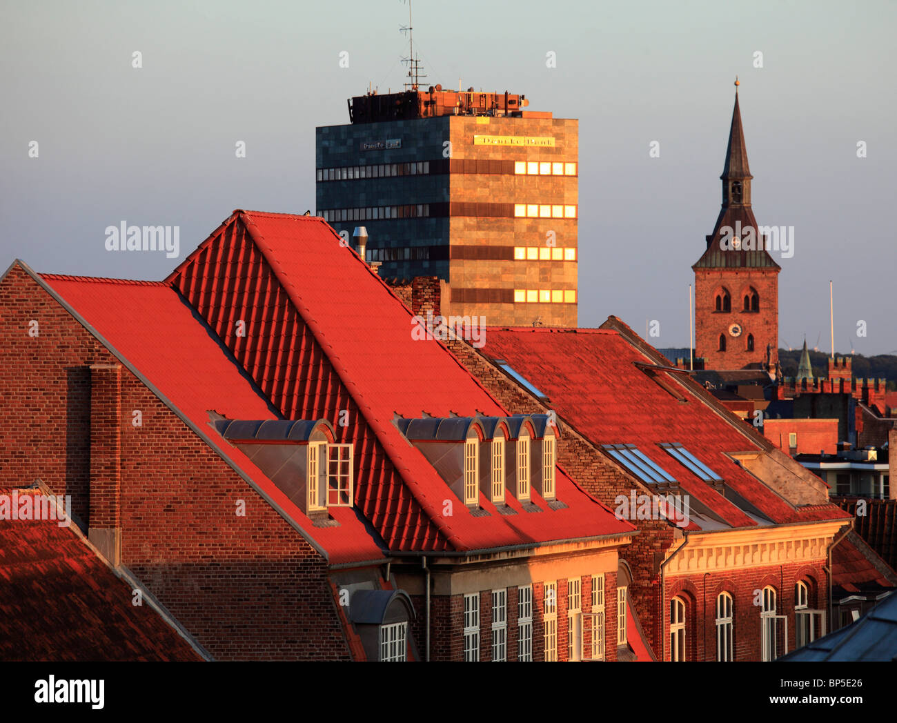 Odense denmark rooftops hi-res stock photography and images - Alamy