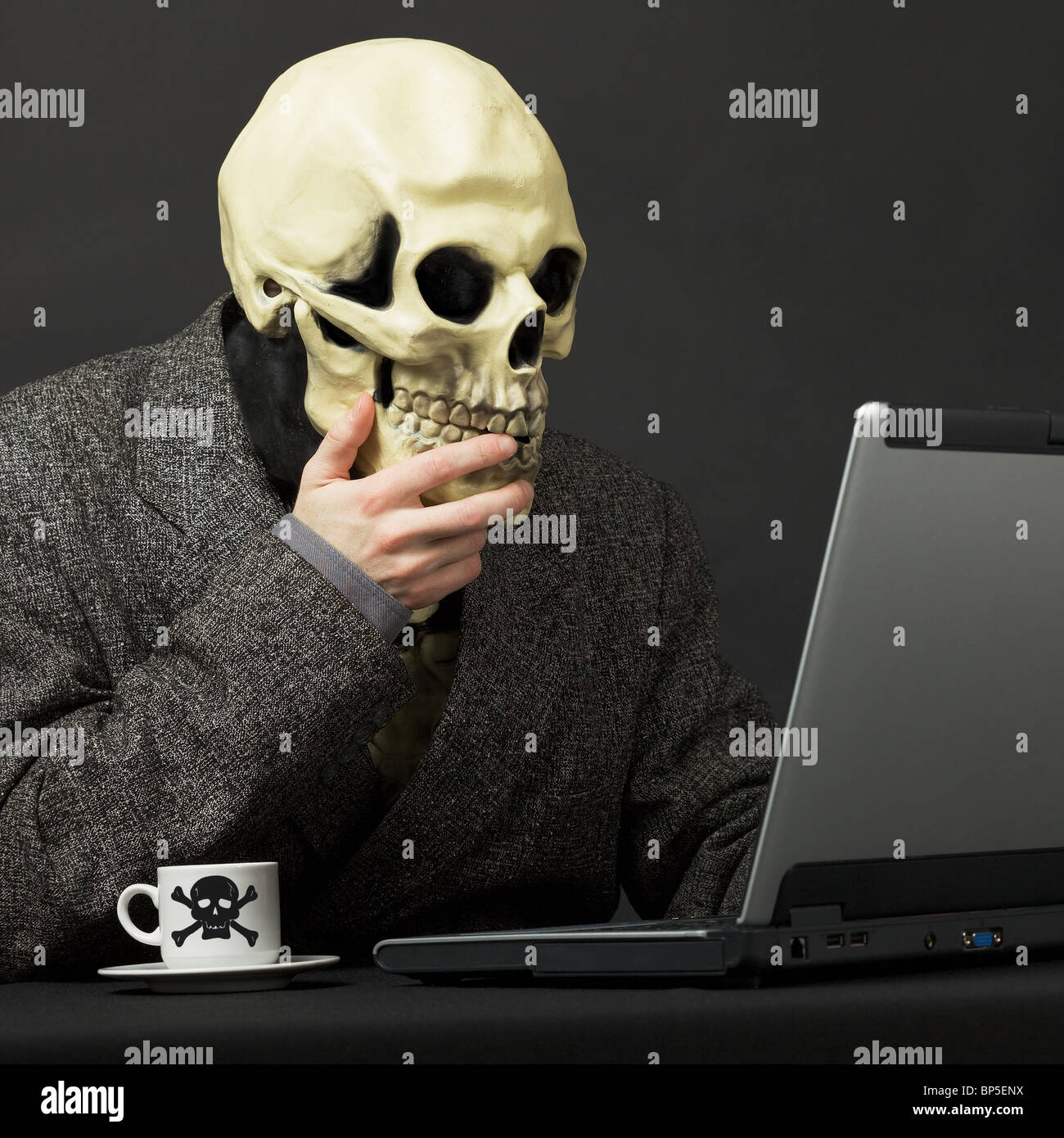 The person mortally poisoned with a poisonous drink - coffee or tea ...